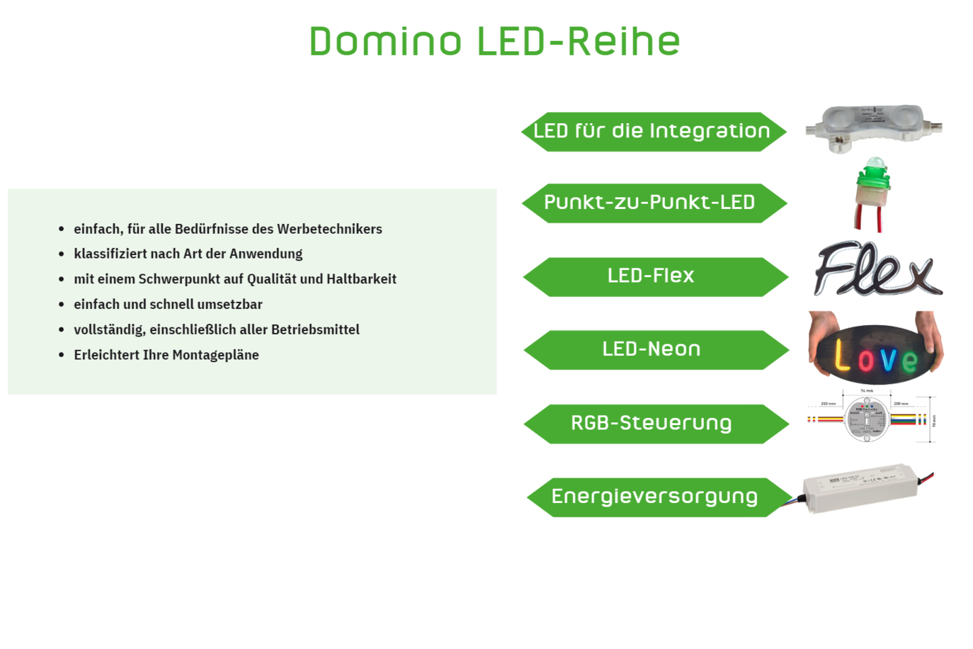 DOMINO-LEDS
